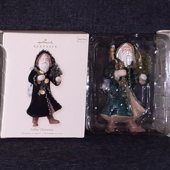 Hallmark | Holiday | Hallmark Keepsake Ornament Father Christmas Series ...